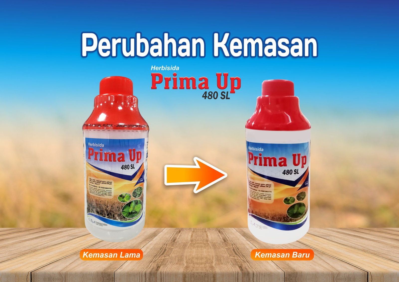Perubahan Kemasan Prima Up 480 SL – Katalog Digital CBA